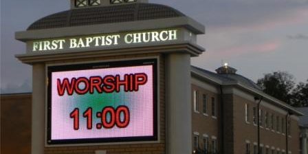 Digital Church Signs Are an Effective Communication Strategy | LED Craft