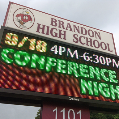 Invest in Electronic Marquee Signs for Schools | LED Craft